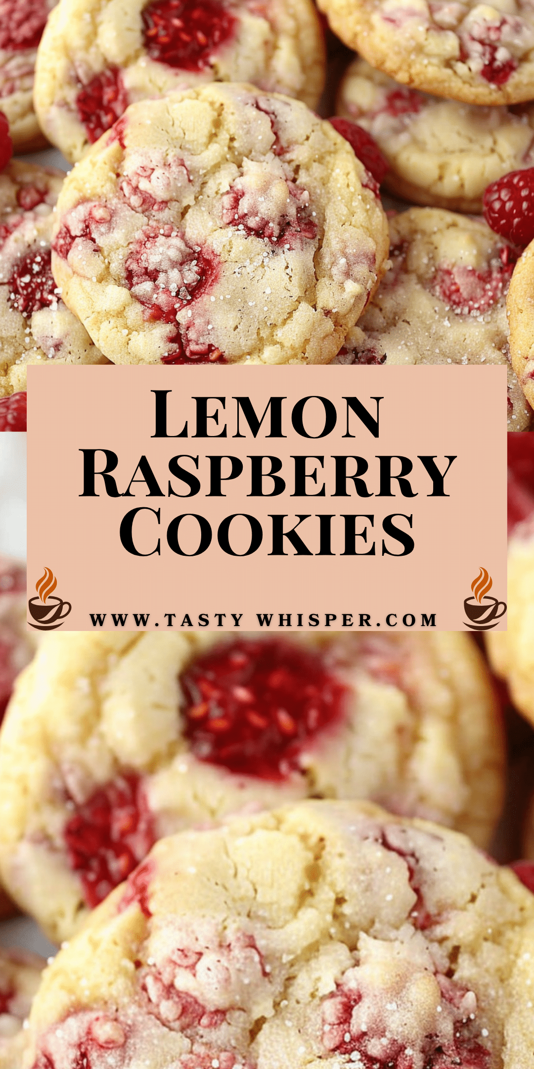Lemon Raspberry Cookies | Tasty Whisper