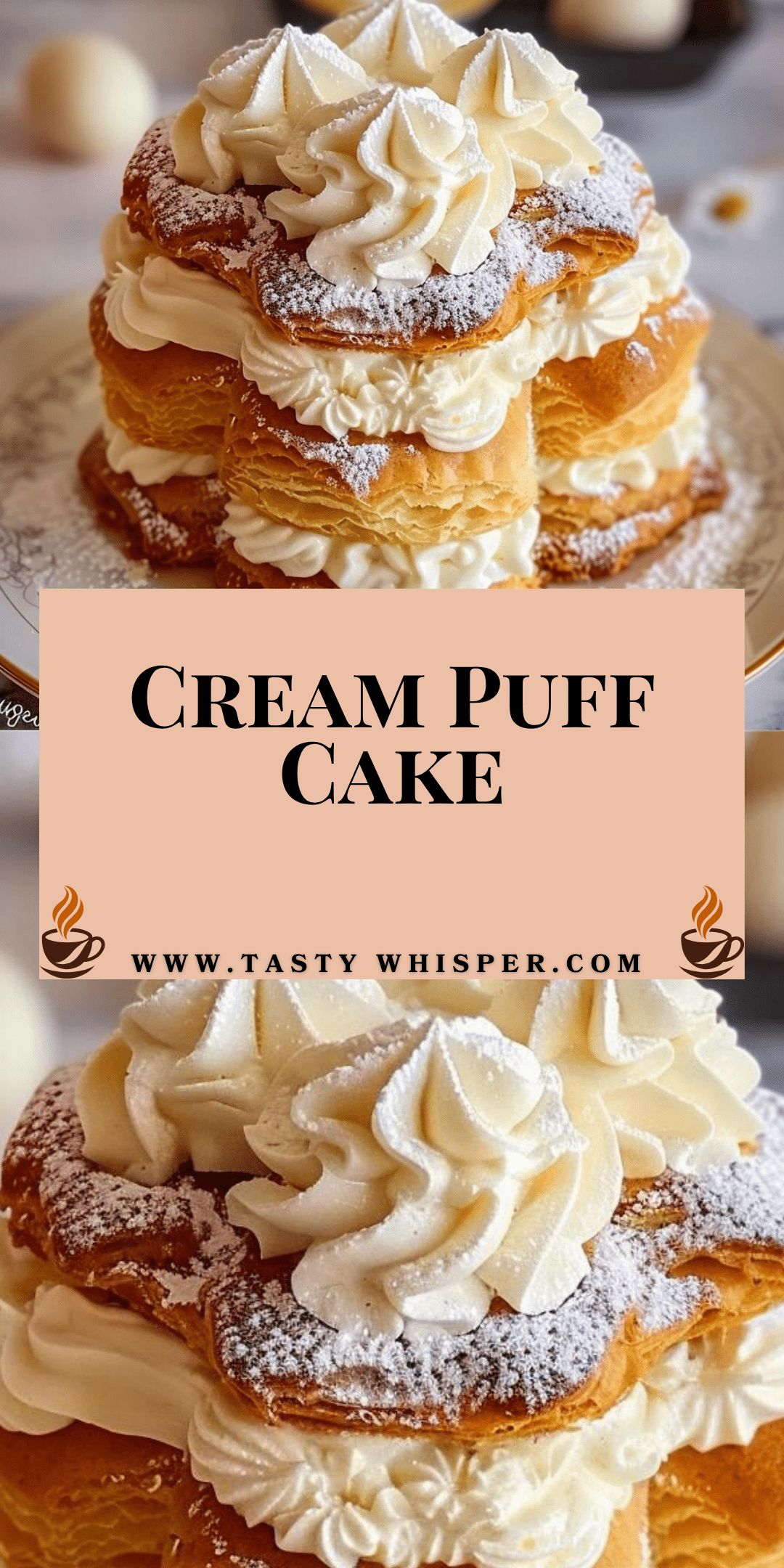 Cream Puff Cake | Tasty Whisper