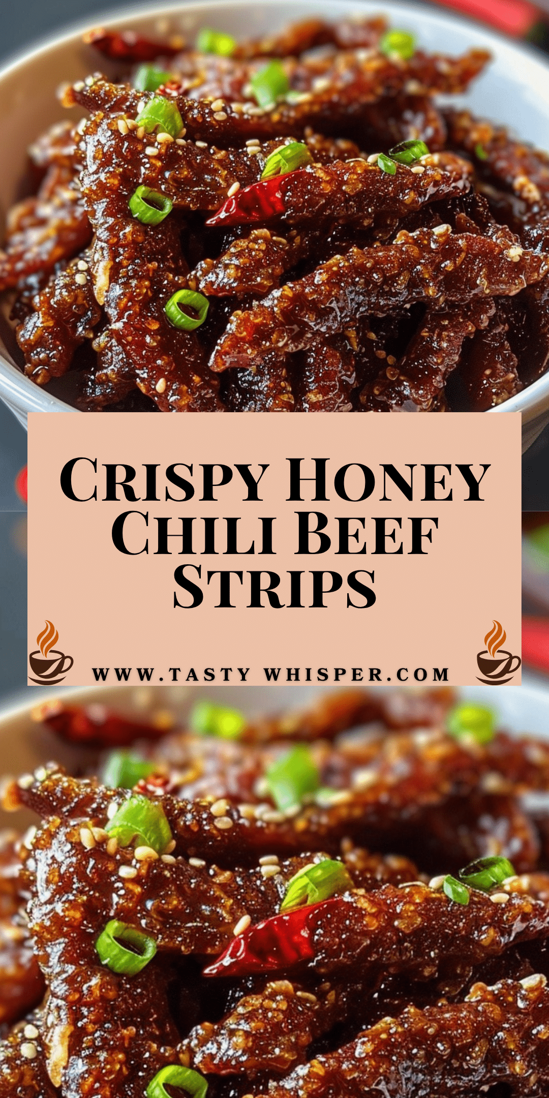 Crispy Honey Chili Beef Strips | Tasty Whisper