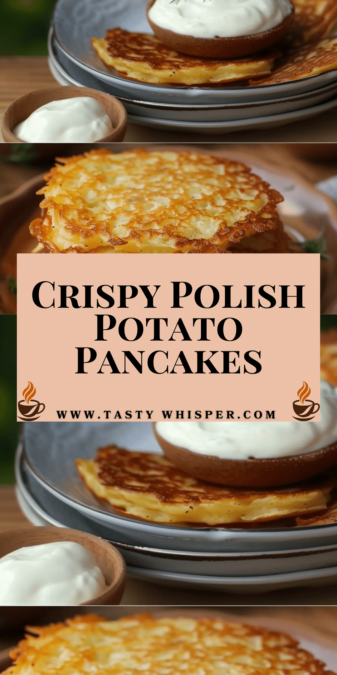 Crispy Polish Potato Pancakes | Tasty Whisper