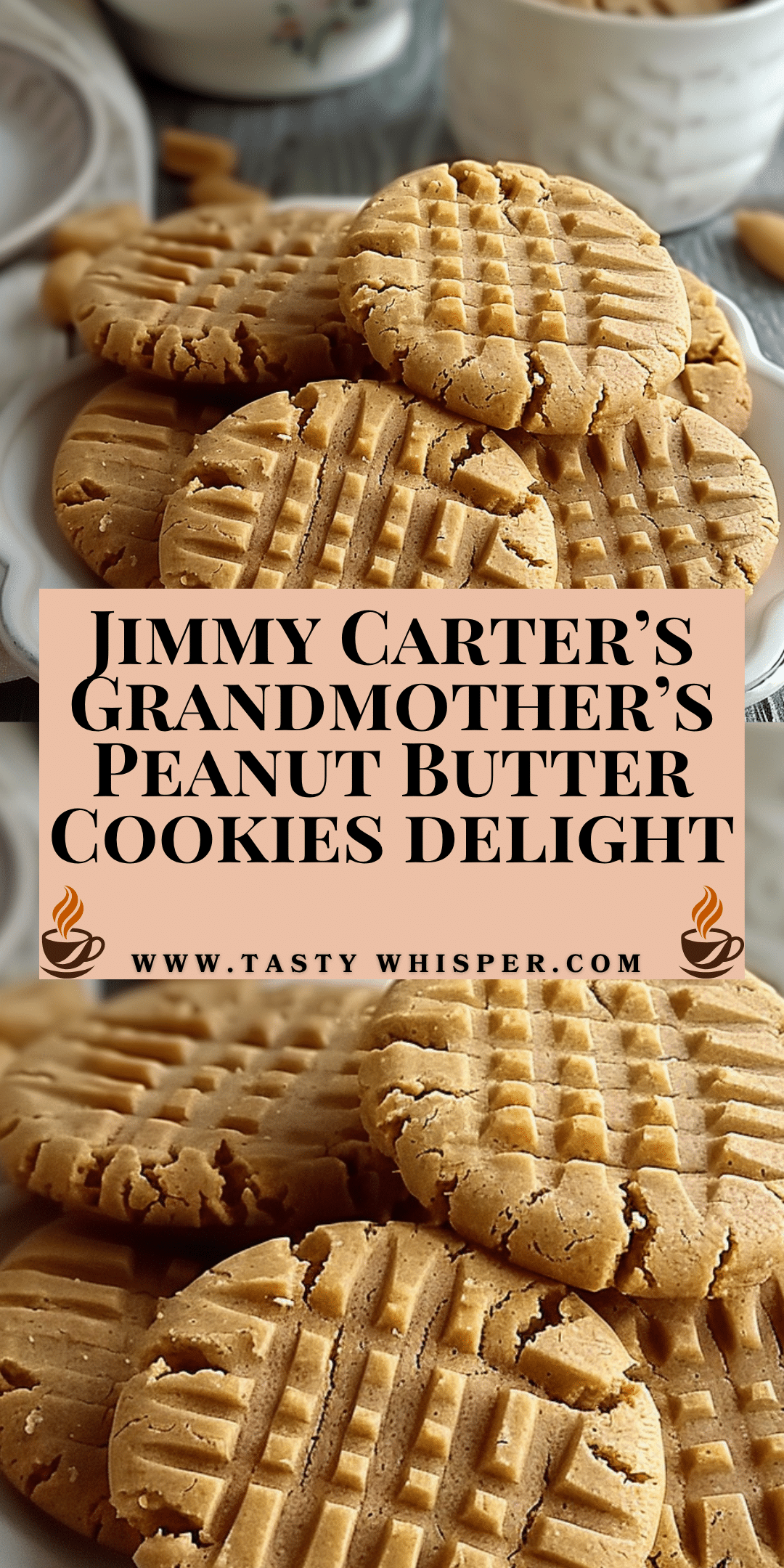Jimmy Carter’s Grandmother’s Peanut Butter Cookies | Tasty Whisper