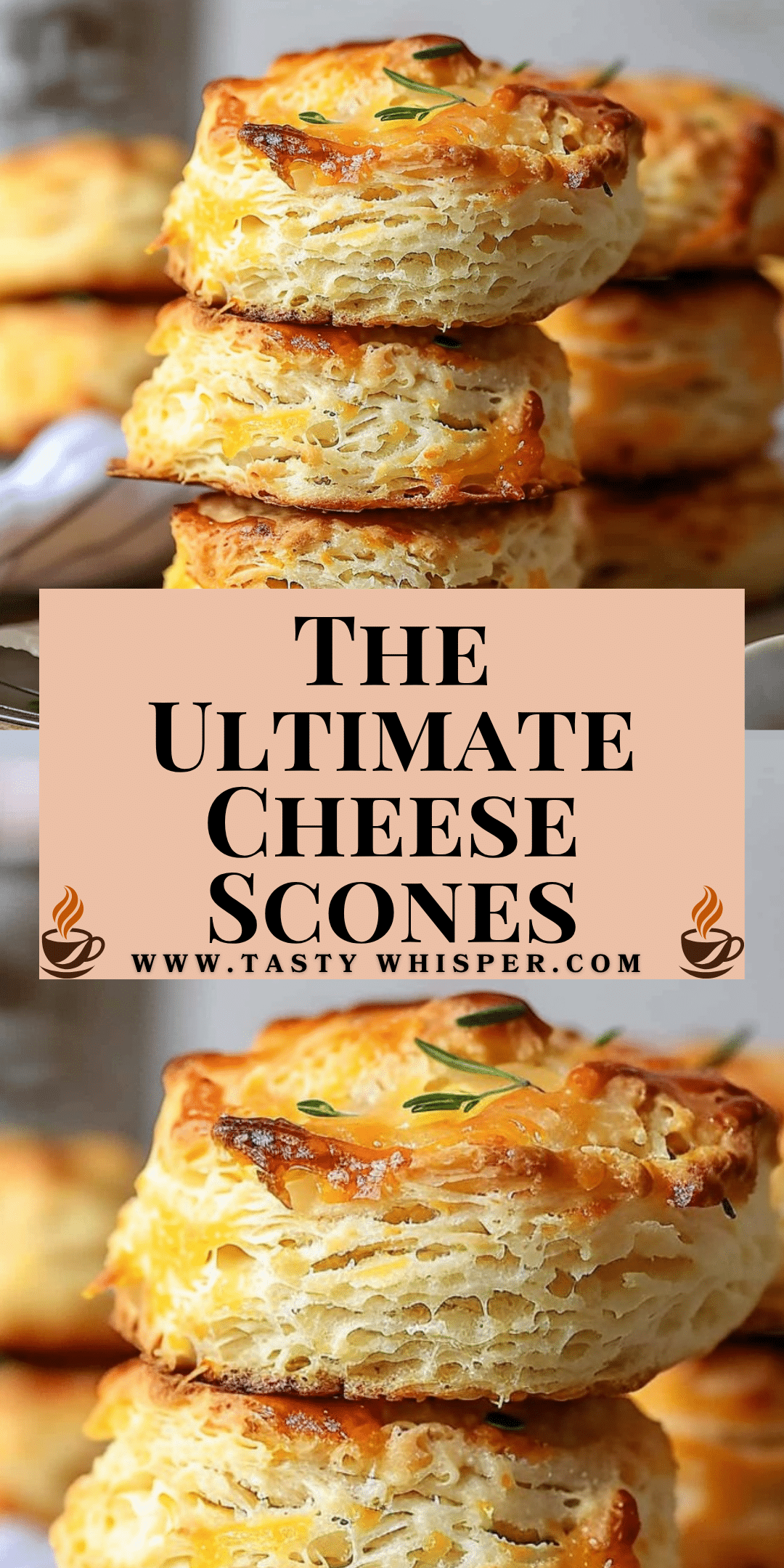 The Ultimate Cheese Scones | Tasty Whisper