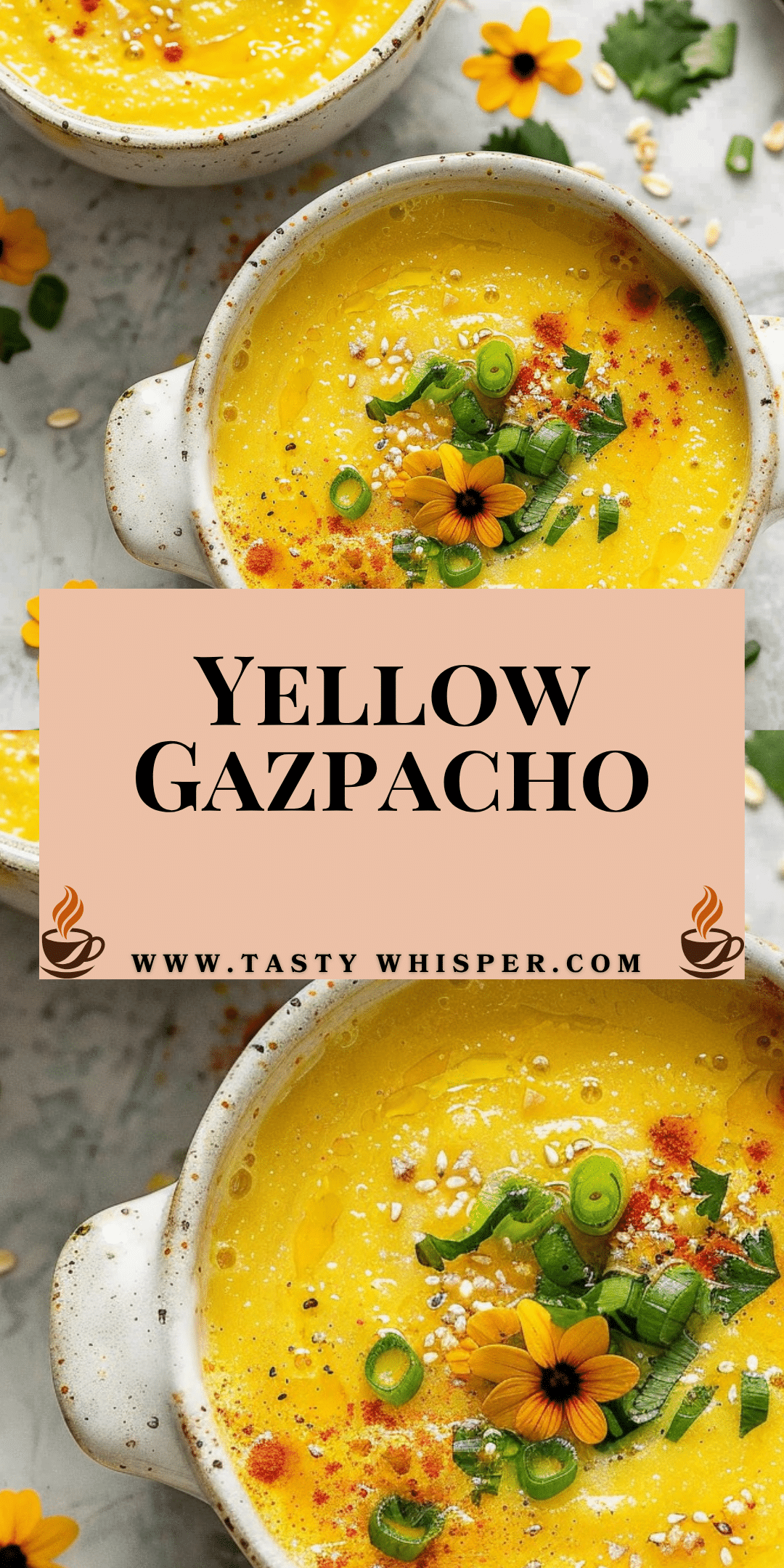 Yellow Gazpacho | Tasty Whisper